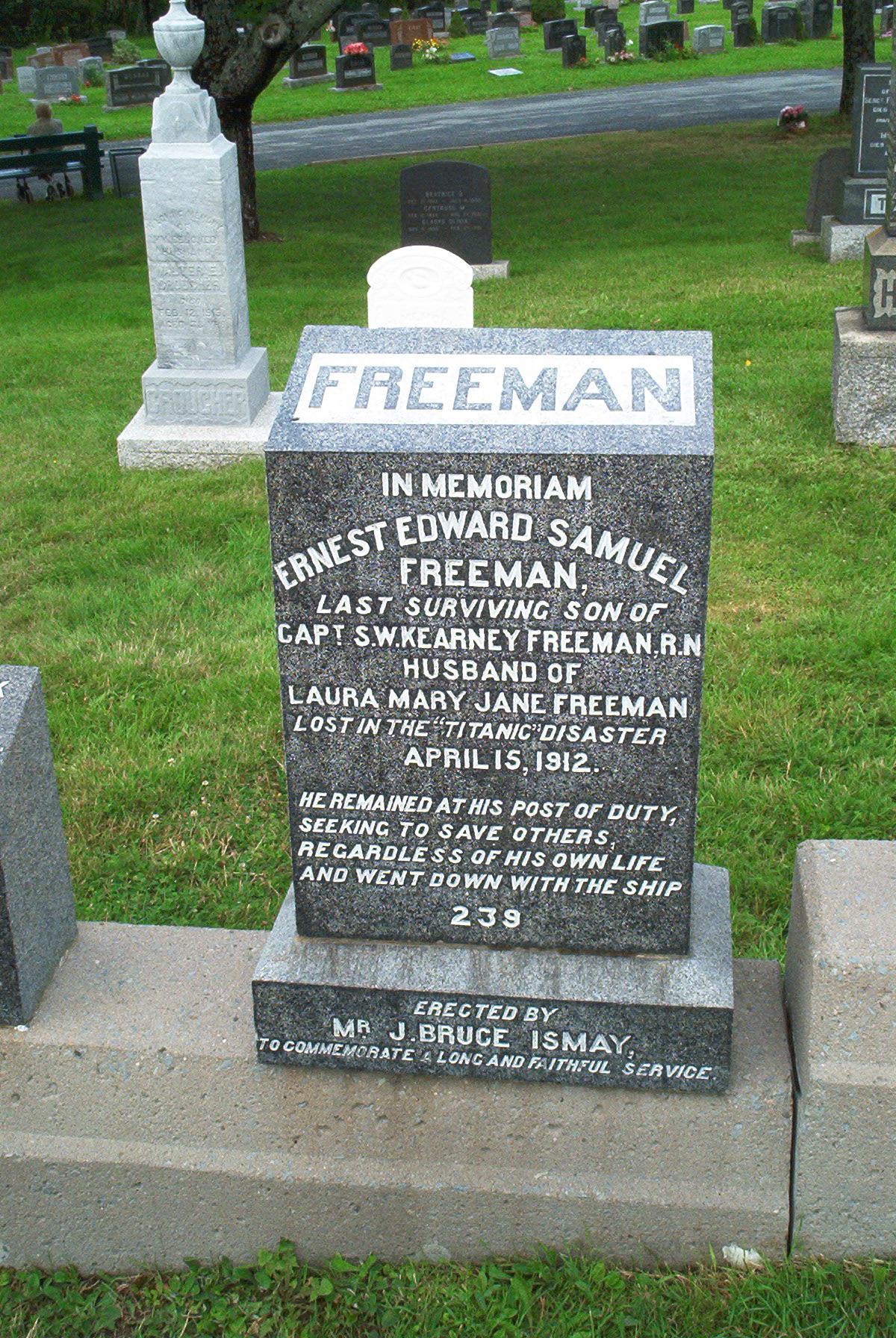 From the Halifax cemetery where many of the Titanic victims were buried. | Scrolller