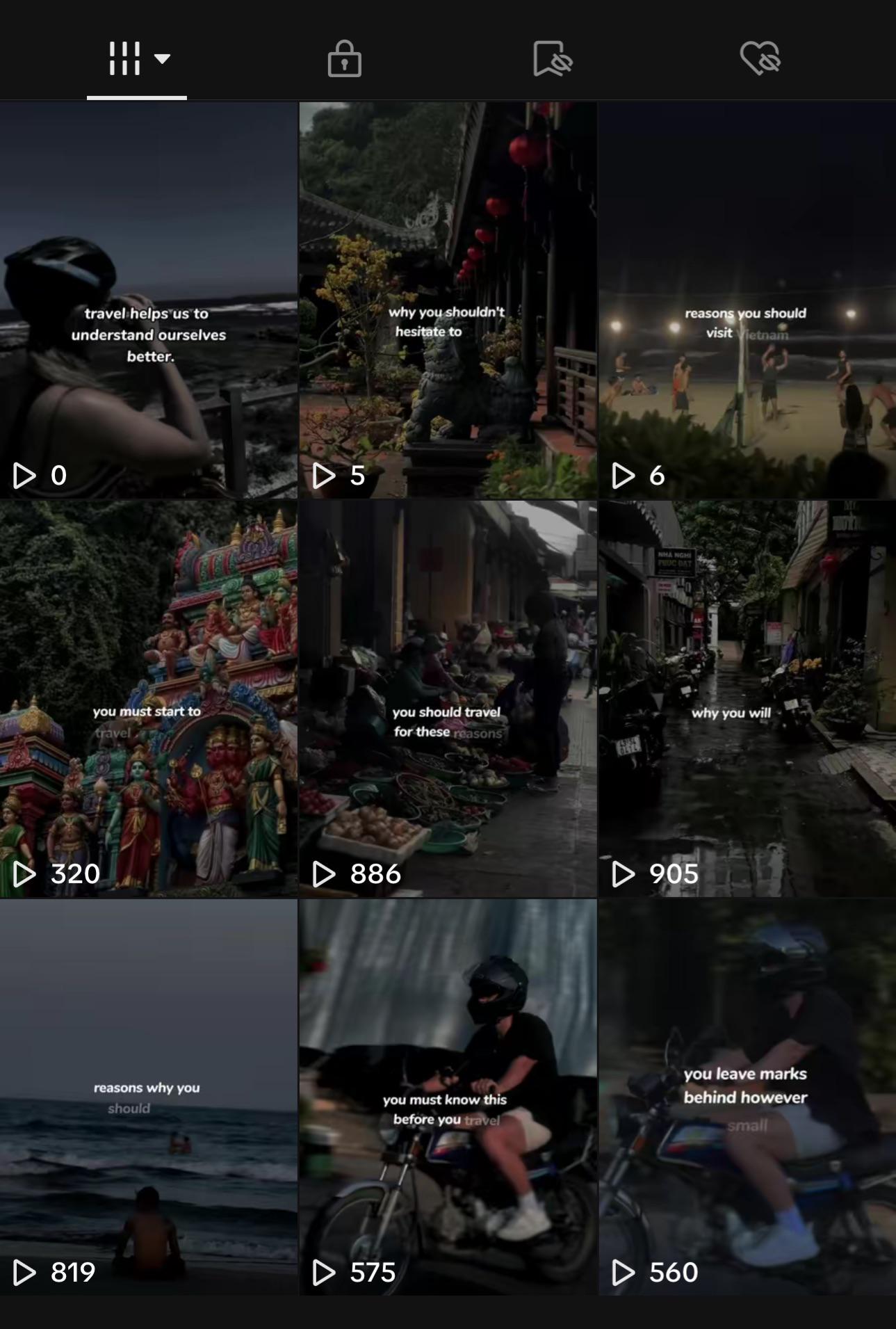 Sudden view drop on new account | Scrolller