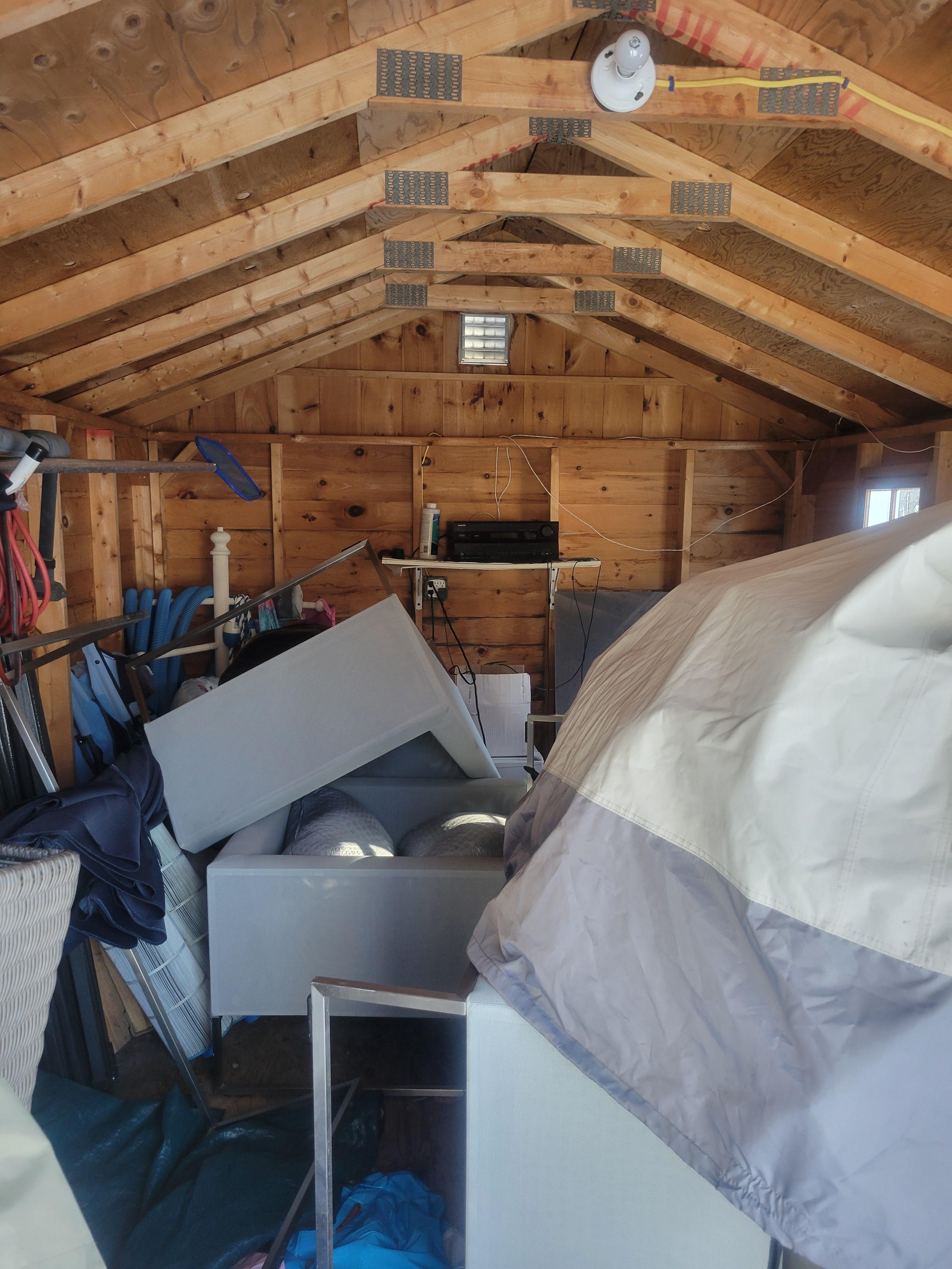Shed to sauna conversion? | Scrolller