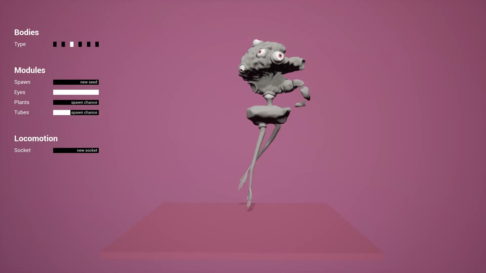 Embodiments - A first look into modular procedural characters | Scrolller