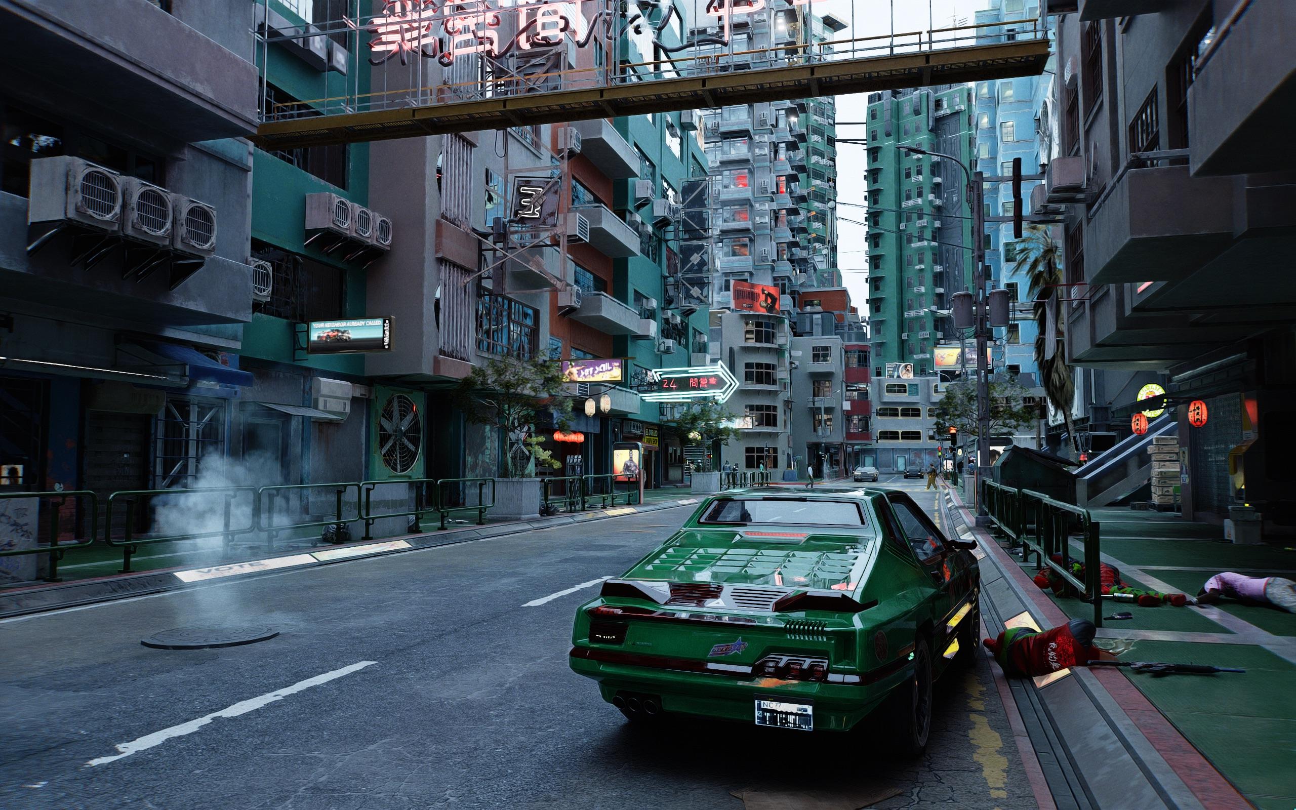 Cyberpunk 2077 with few mods | Scrolller