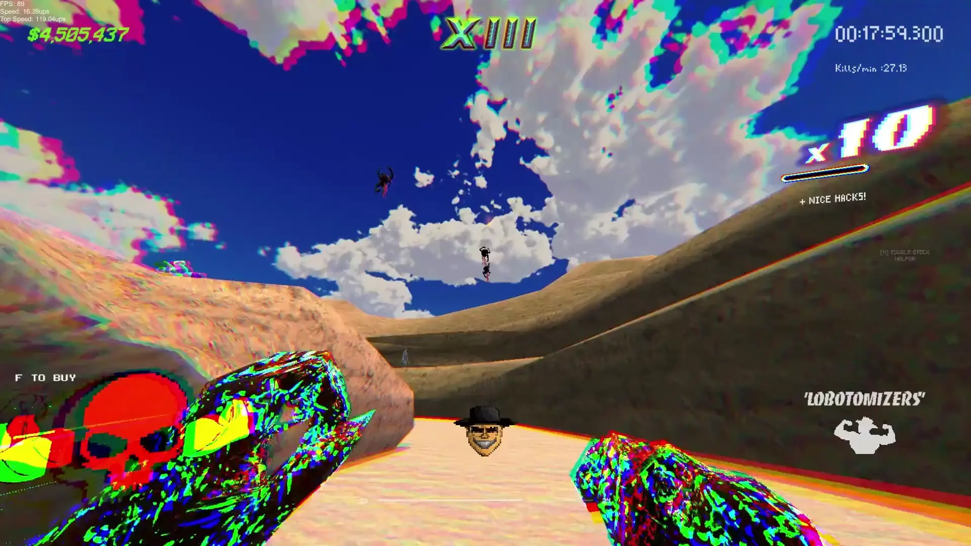 Enjoy fisting enemies TM | Scrolller