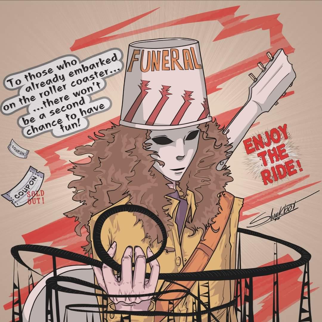 Enjoy The Ride! ( Buckethead FanArt ) | Scrolller