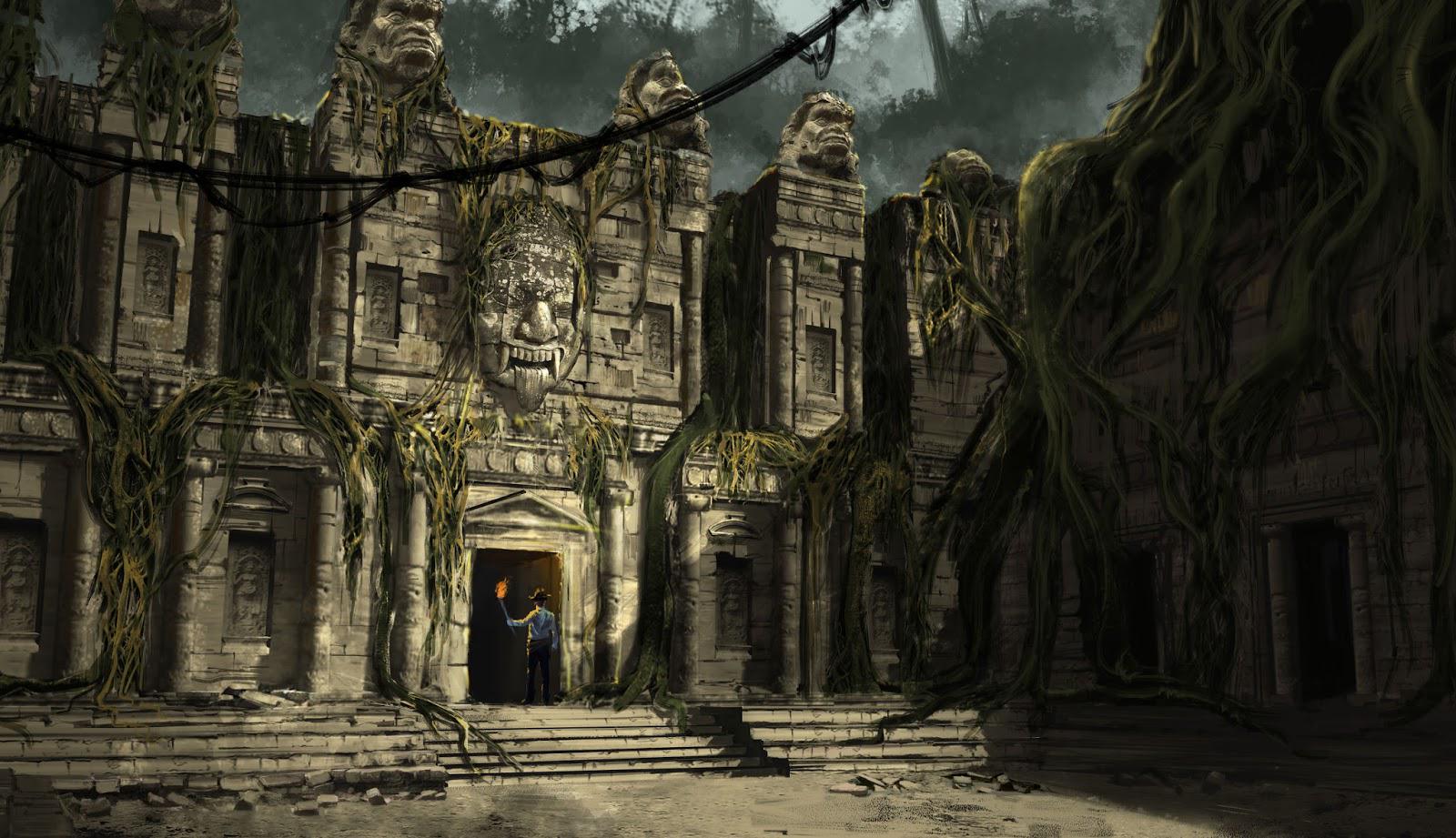 Environment - Jungle Temple by George Brad | Scrolller