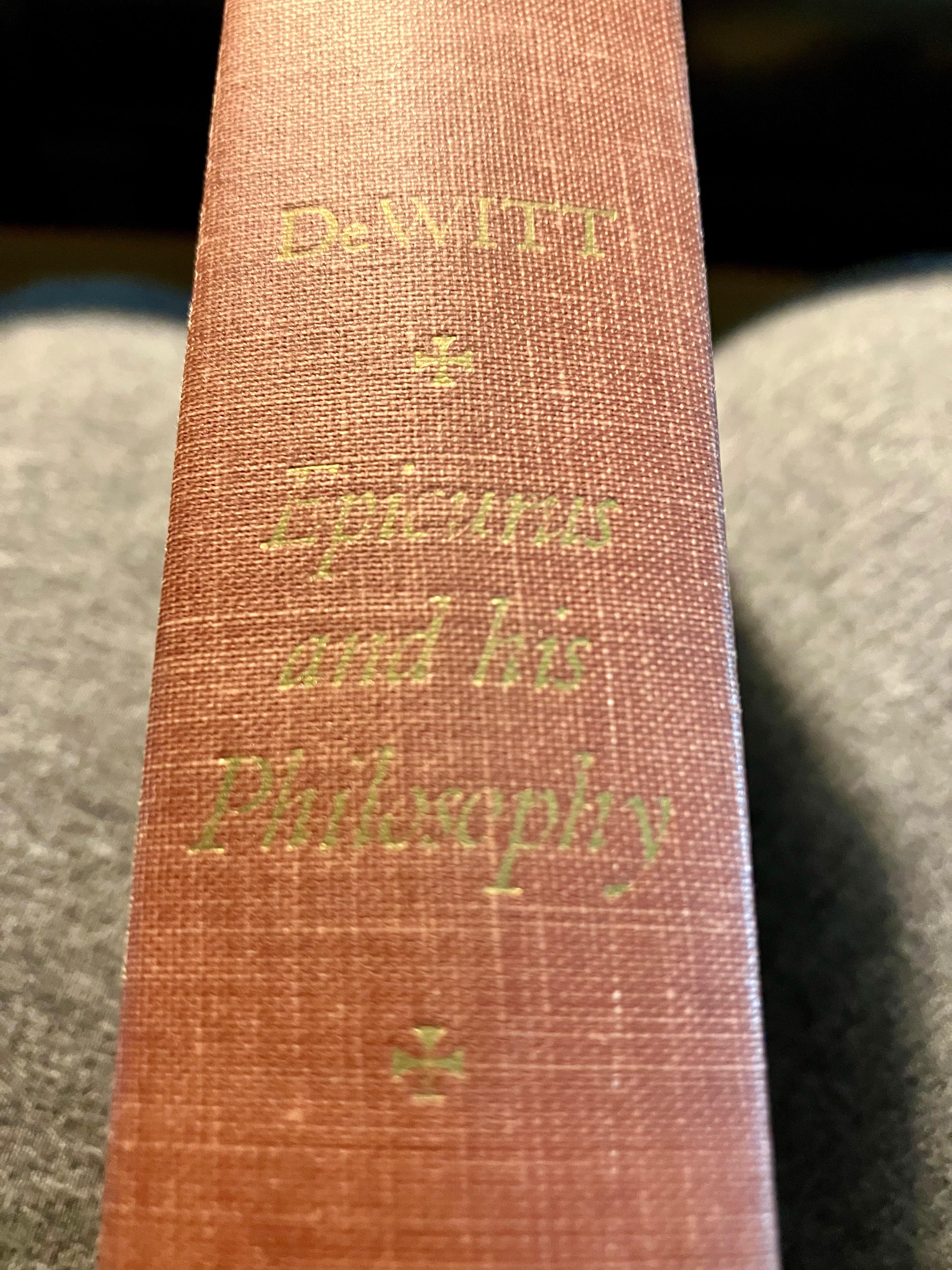 Epicurus and His Philosophy by Norman Dewitt, 1954 | Scrolller