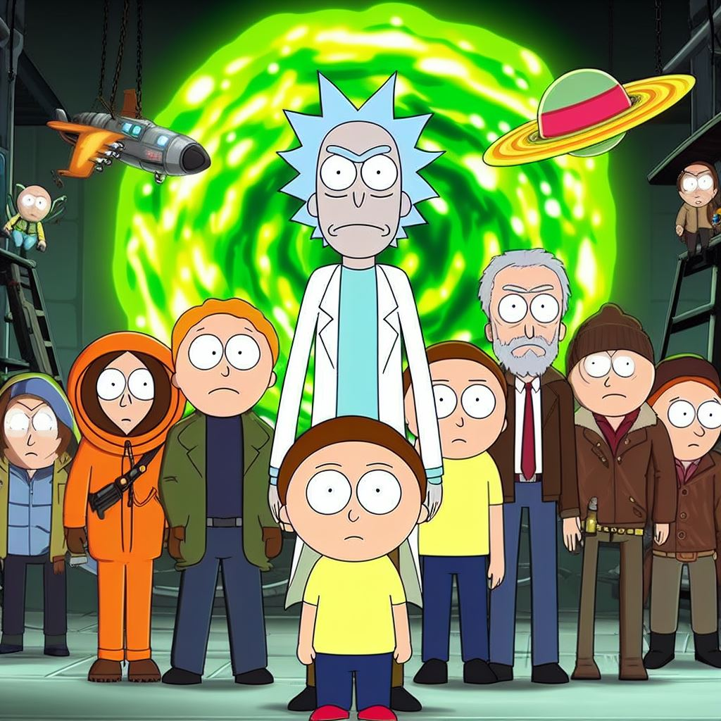 Rick and Morty, and Cartman?!?! | Scrolller