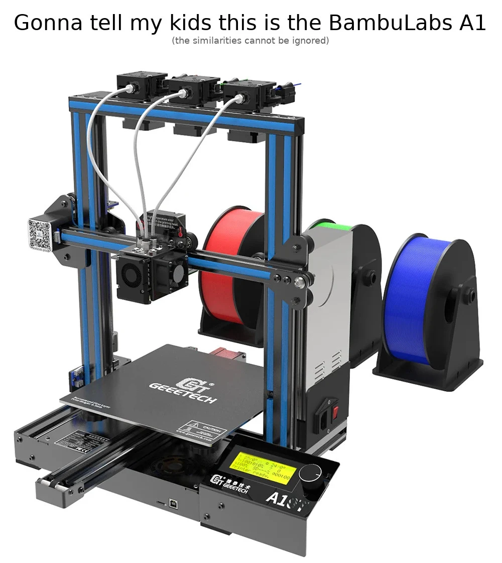Exclusive: First pictures of the BambuLab A1... | Scrolller