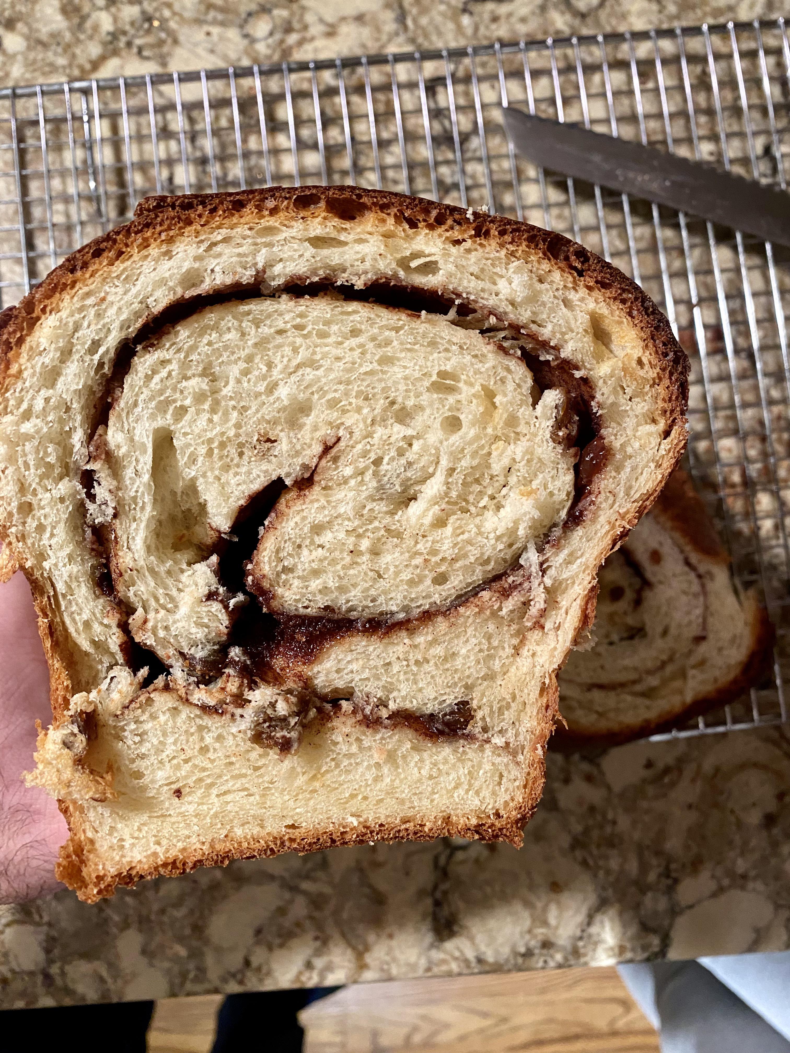 Golden raisin cinnamon bread | Scrolller