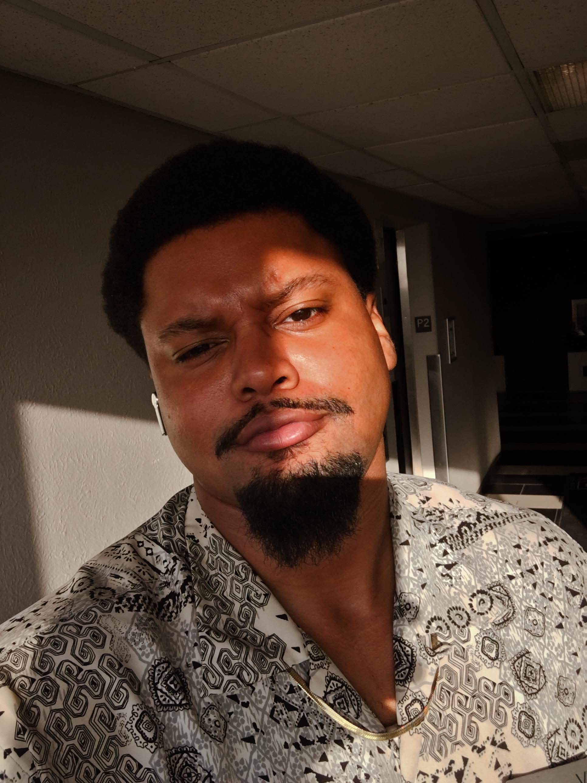 Shaved My Beard And My Fros In The Awkward Stage | Scrolller