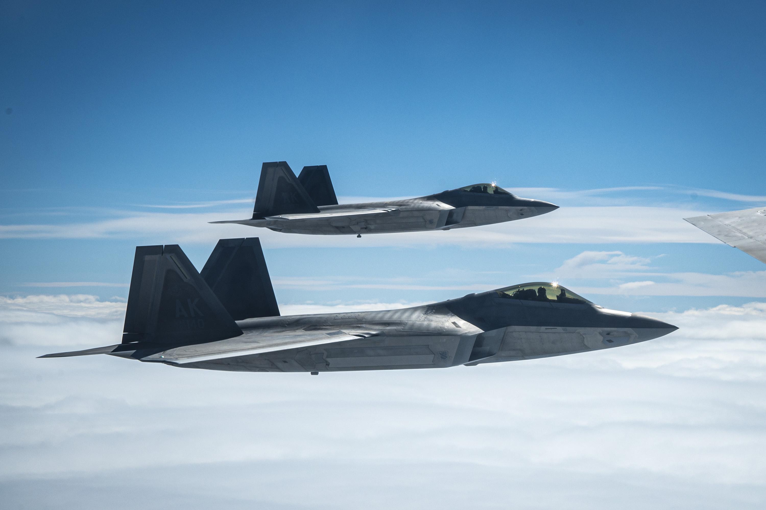 F-22s were just deployed to the middle east in preparation for Iran's ...