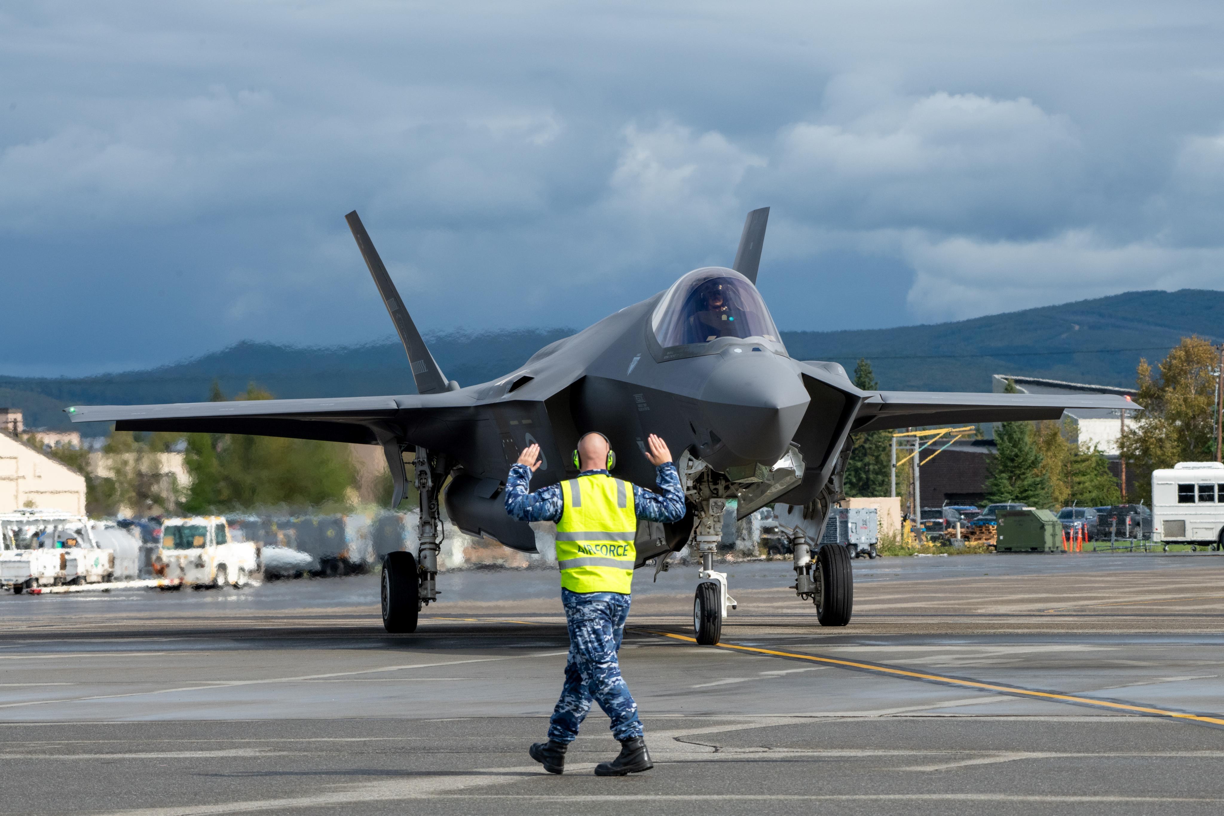 F-35A Lightning IIs from RAAF Base Tindal’s No. 75 Squadron begin Exercise Red Flag-Alaska 24-3 ...