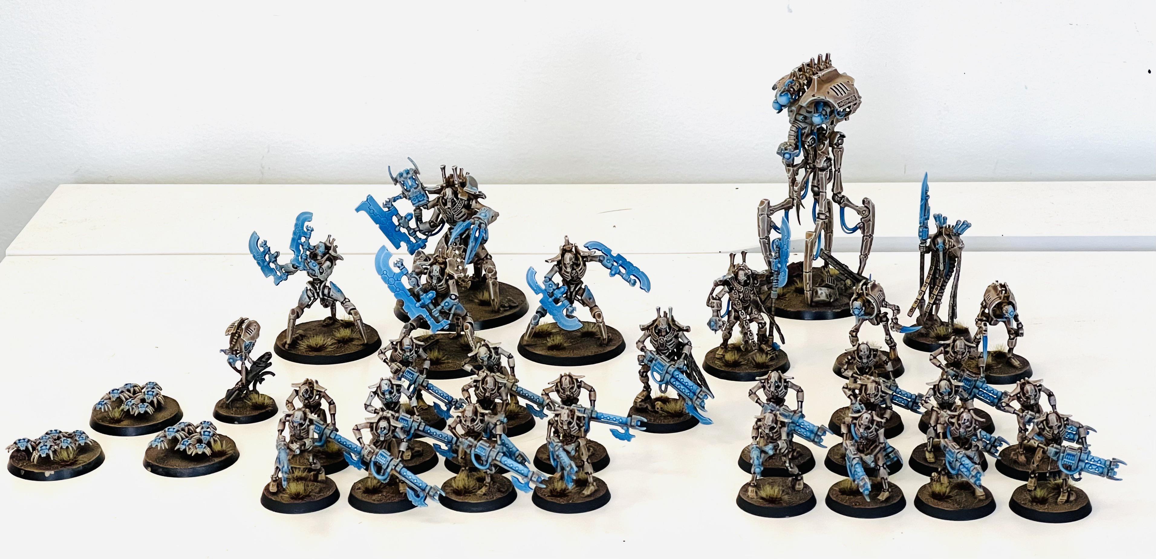 Indomitus Necrons finished just in time for 10th! | Scrolller