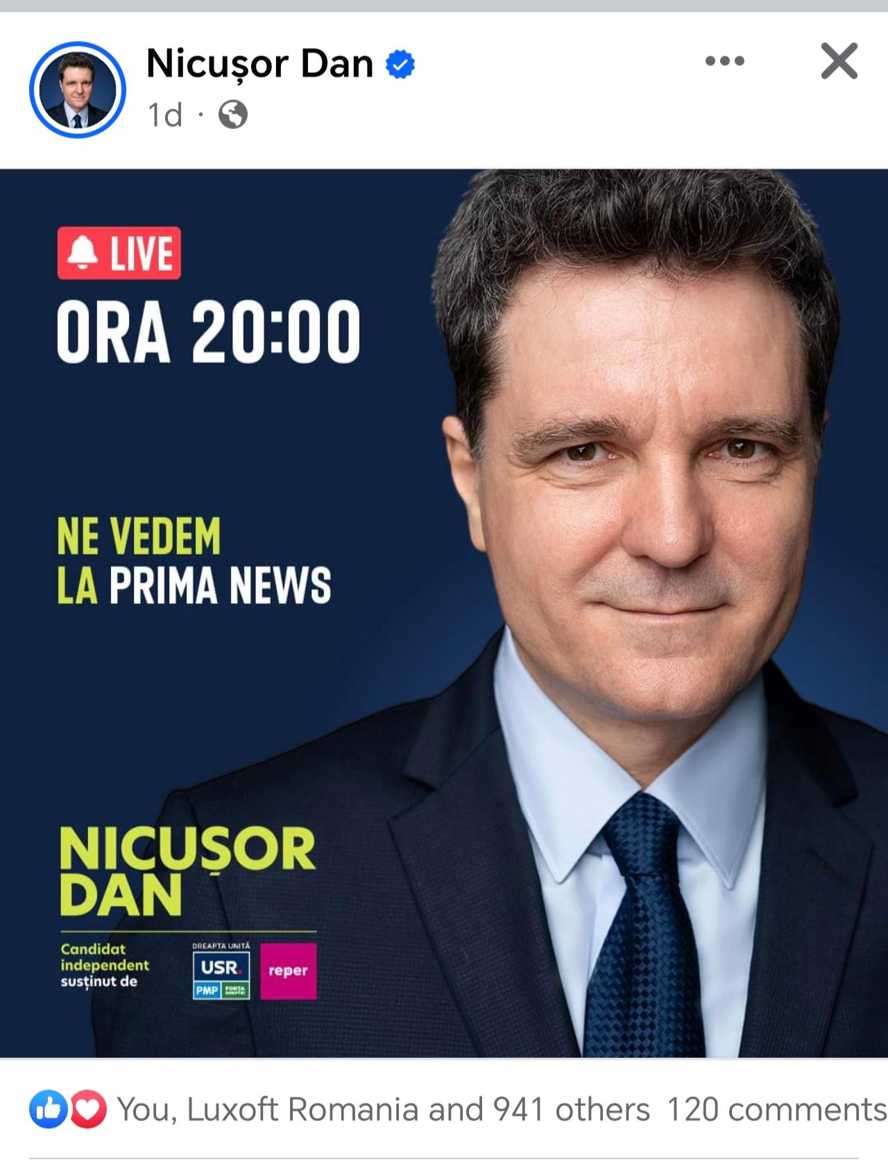 Luxoft România e fan Nicușor Dan! | Scrolller