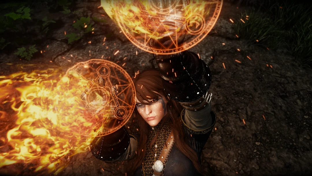 I didn't think it would make much of a difference, but man, these runes look so awesome while ...