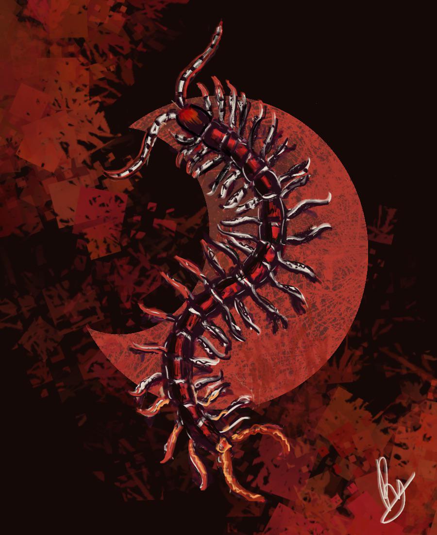 Centipede, Me, Digital Art, 2022 | Scrolller