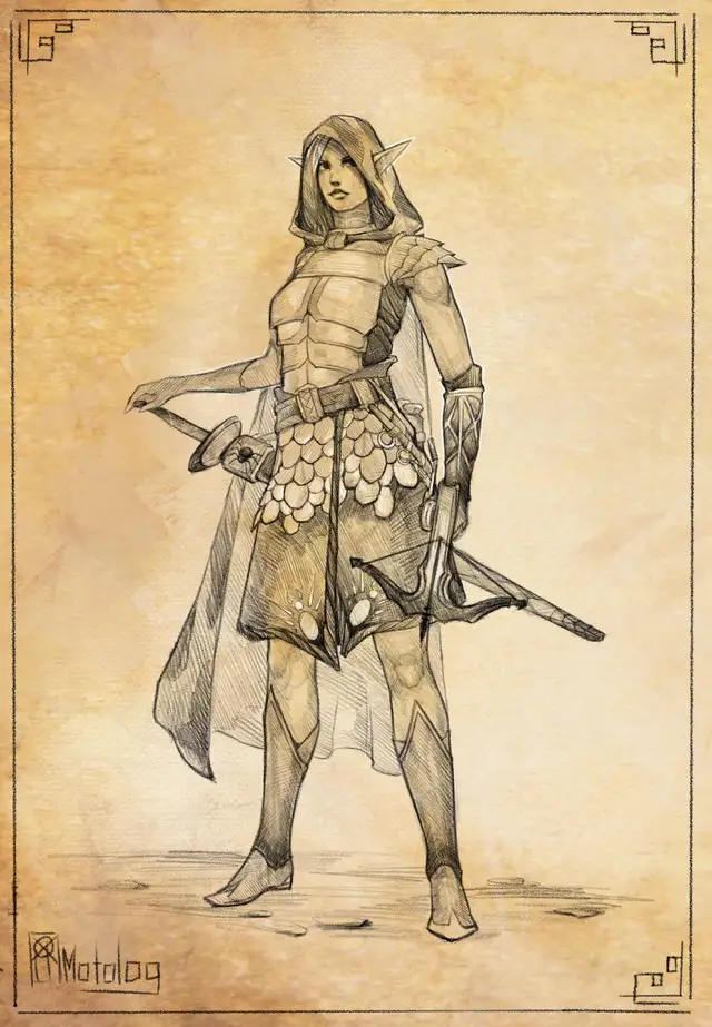 [OC] Drow | Scrolller