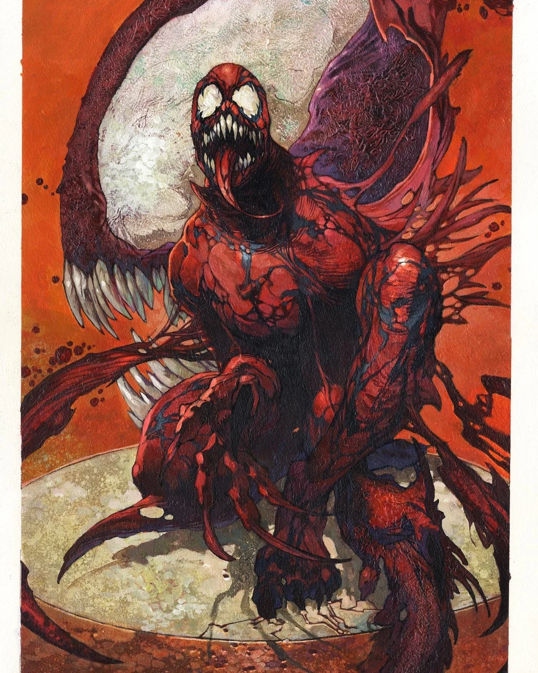 Carnage #1 variant cover by Simone Bianchi | Scrolller