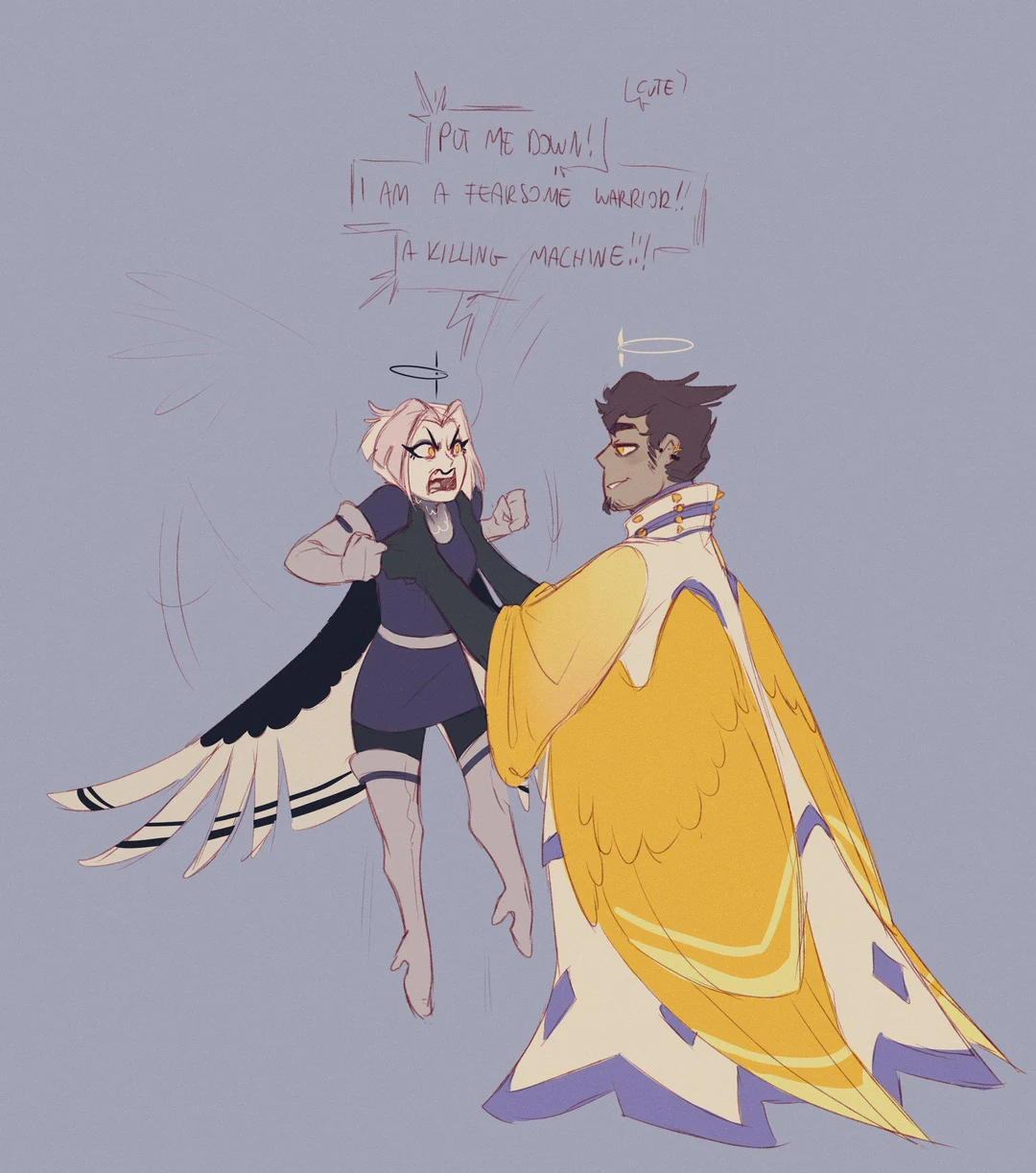 I'm not small! I'm a vicious killer!! | Scrolller