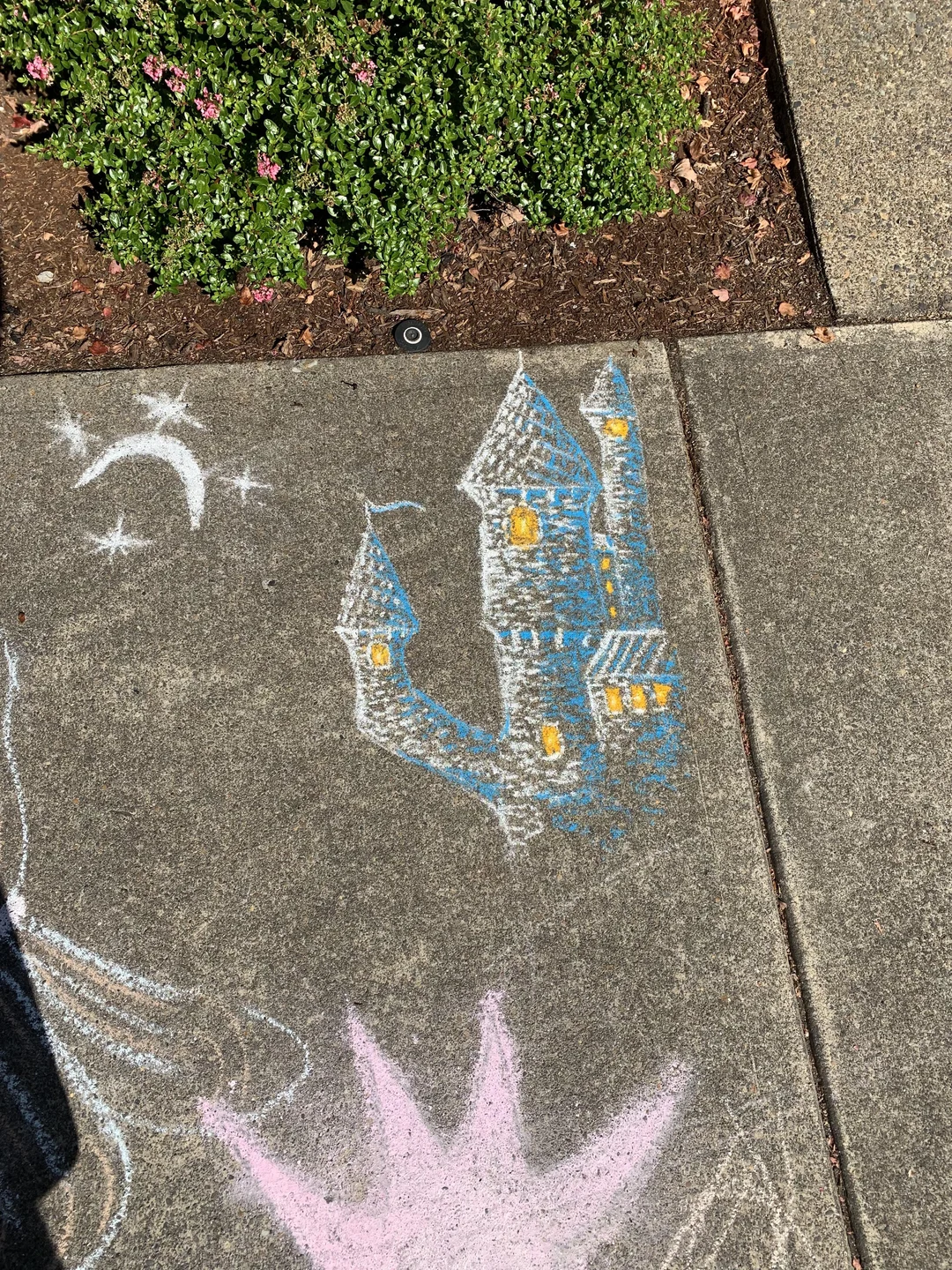 Discover more like Art: Mysterious Impromptu Castle, me, street chalk, 2022 and Related Content ...