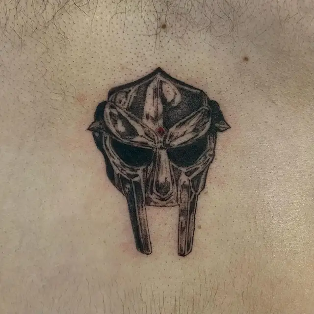 MF DOOM by tattoosbyanastasia at philligreetattoostudio in Philadelphia | Scrolller