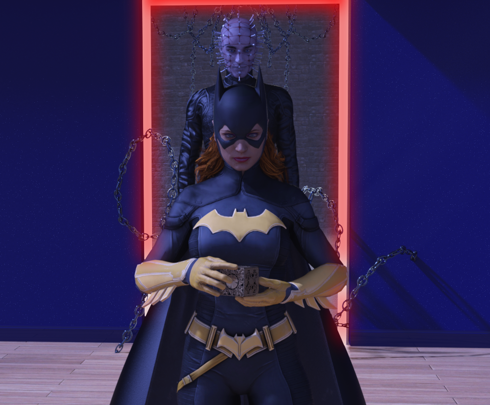 "Batgirl's Lament" by artist Mister Misfortune | Scrolller