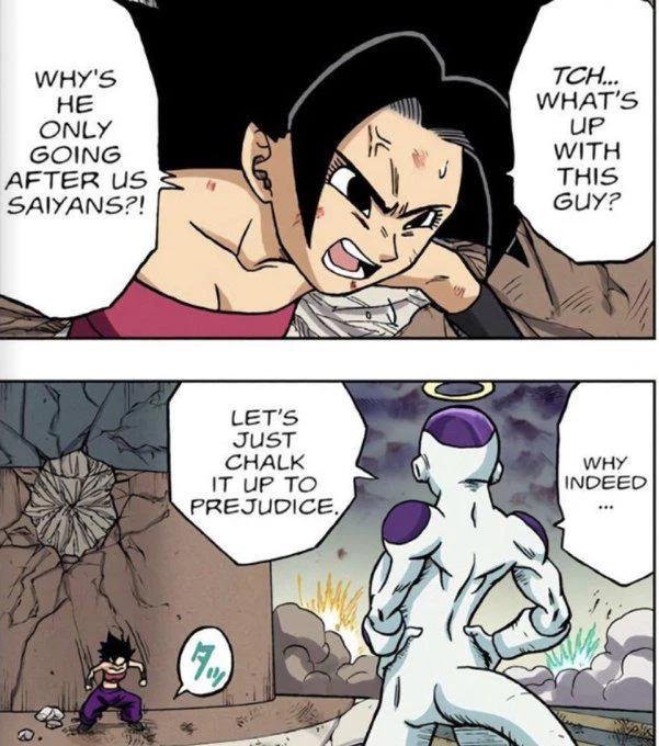Frieza confirms he's racist | Scrolller
