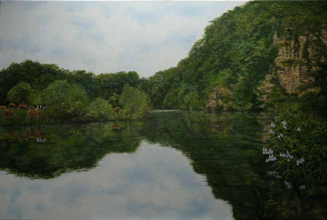 My cathedral, me, oil on canvas, 2016 | Scrolller