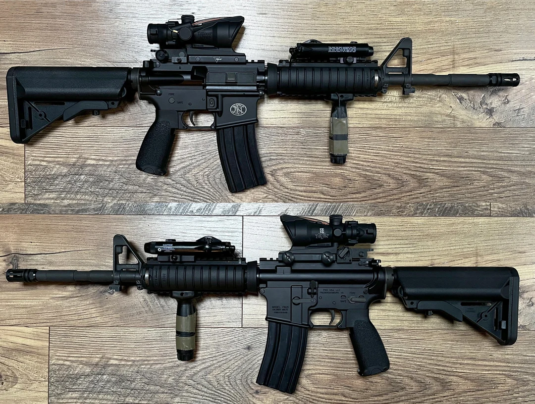 Finished with my FN15 turned M4 carbine, for now. | Scrolller