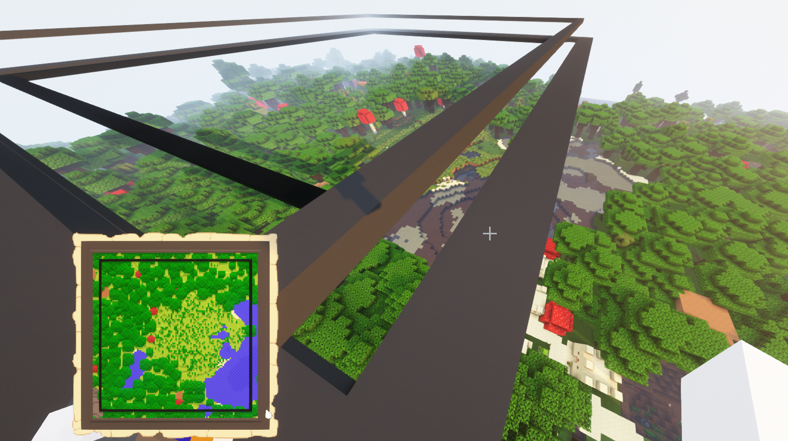 Does anyone know why the side stripes of blocks aren't rendering on the map? | Scrolller