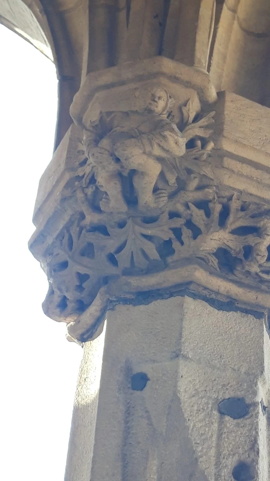 a church column | Scrolller