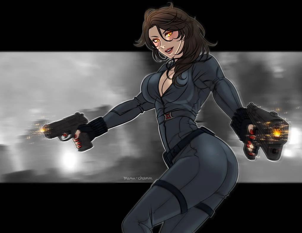 RWBY x The Avengers Cinder Fall as Black Widow by ManunuArt | Scrolller