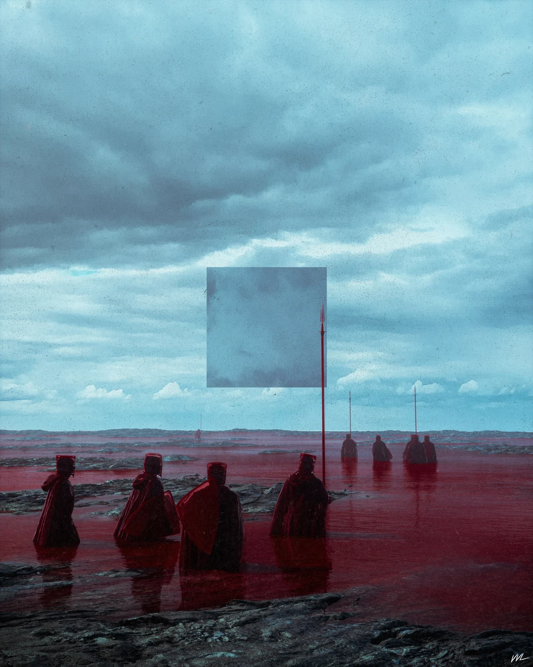 Blood Bath, Me, C4D & Octane Render, 2023 | Scrolller