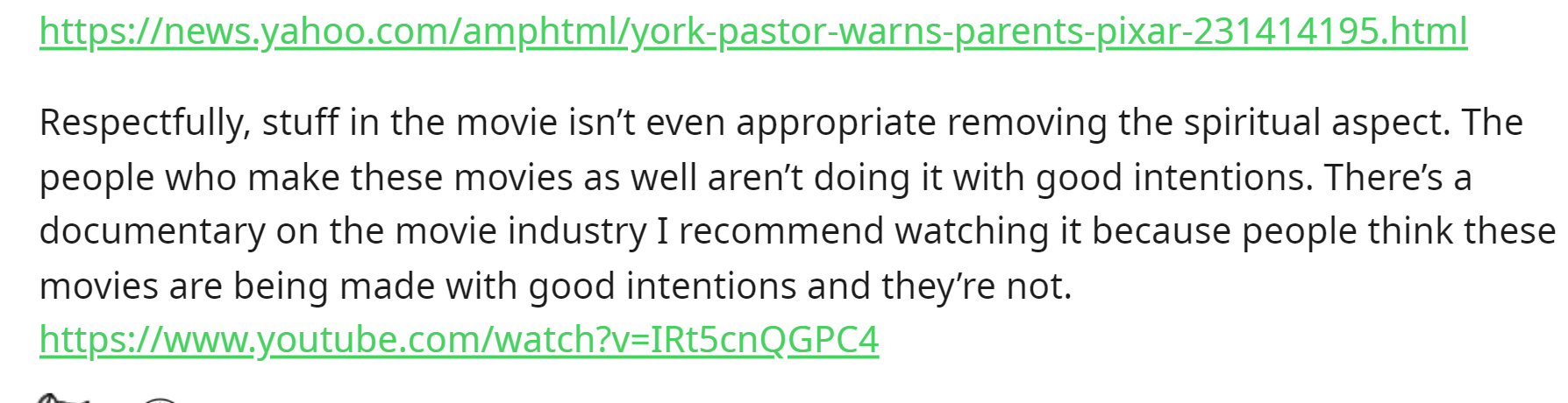 "Entertainment isn't good intentions" | Scrolller