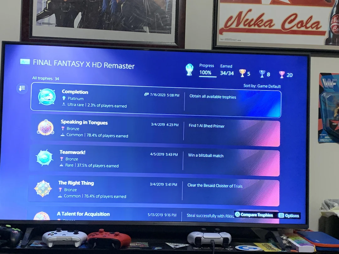 After an incredibly long grind, I finally platinumed ffx. | Scrolller
