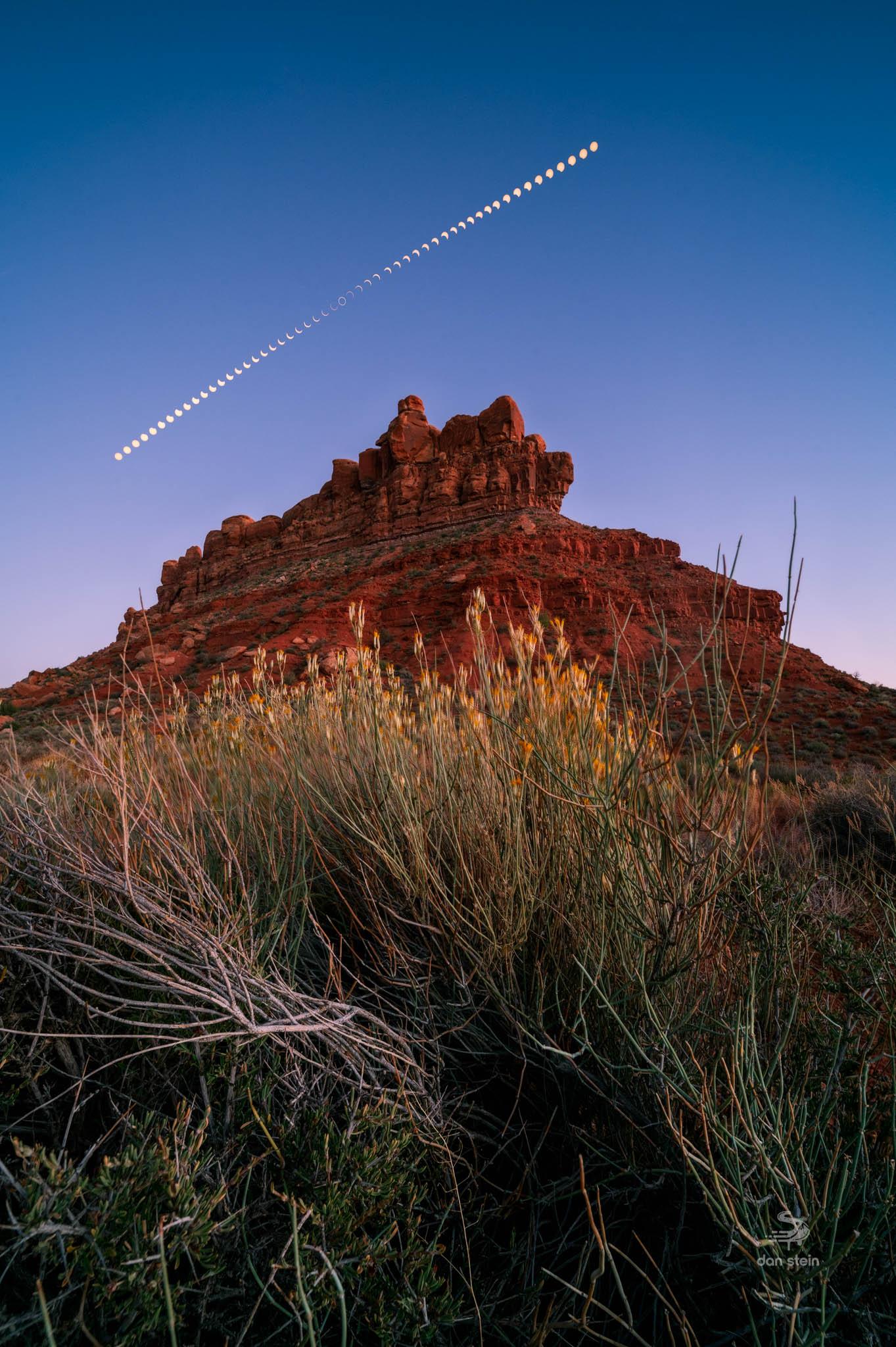 Annular Solar Eclipse composite from Utah [oc][1363x2048] | Scrolller