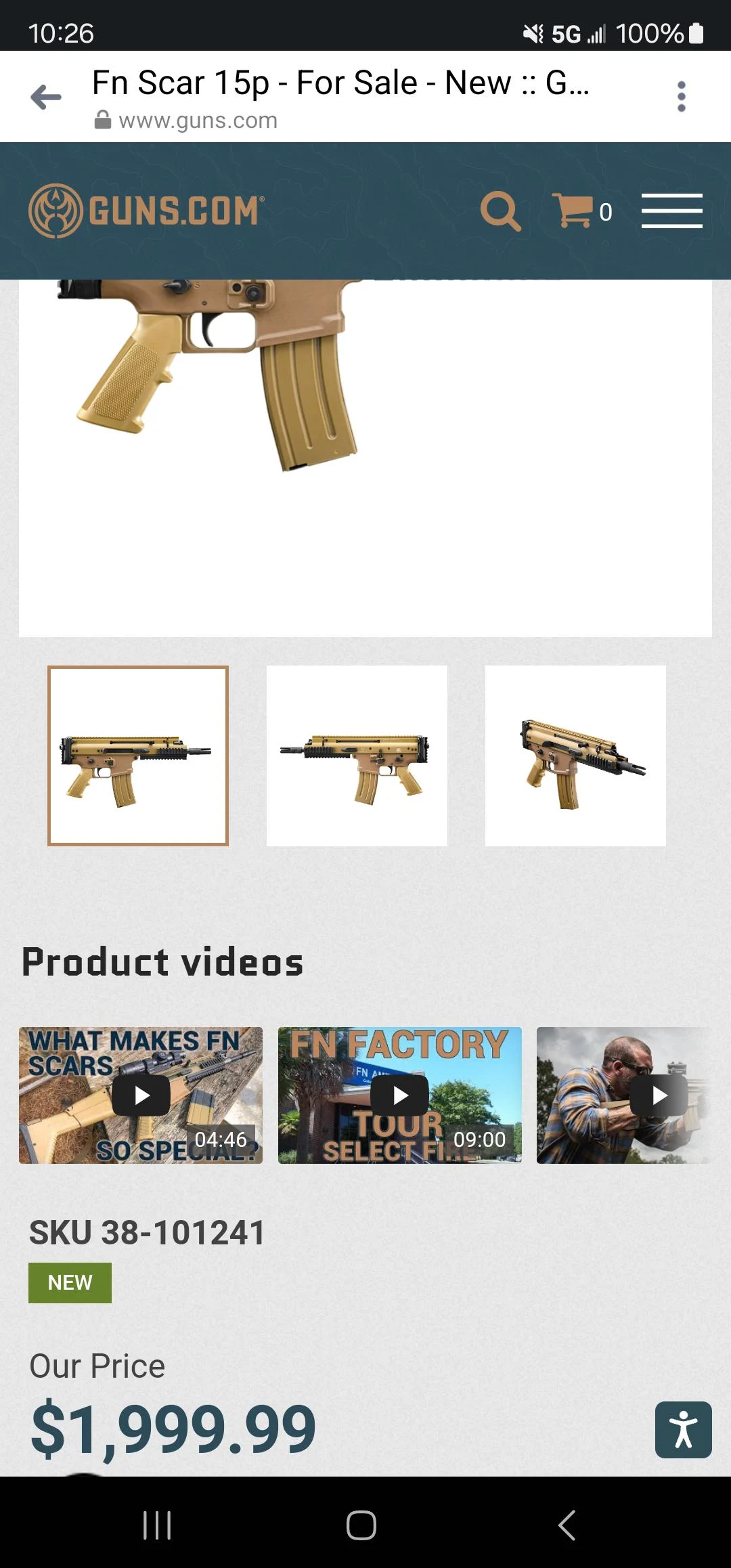 Peanutbutter Scar 15P sale $2000 | Scrolller