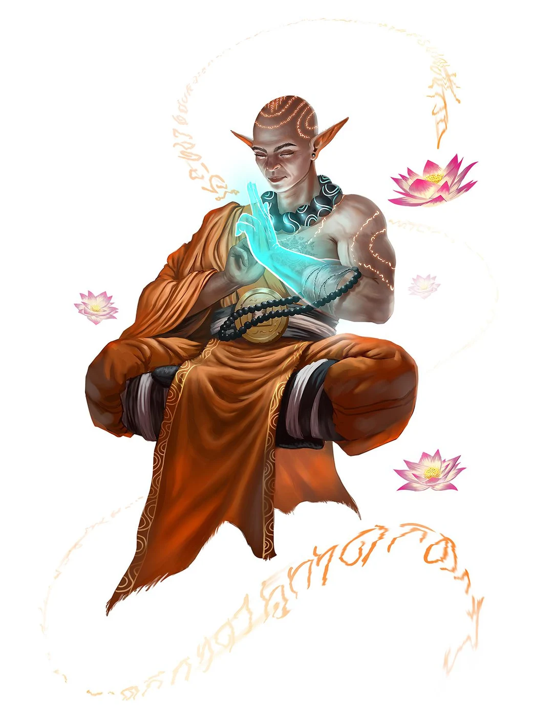 [OC] Bodhin - Way of the Astral Self elf monk | Scrolller