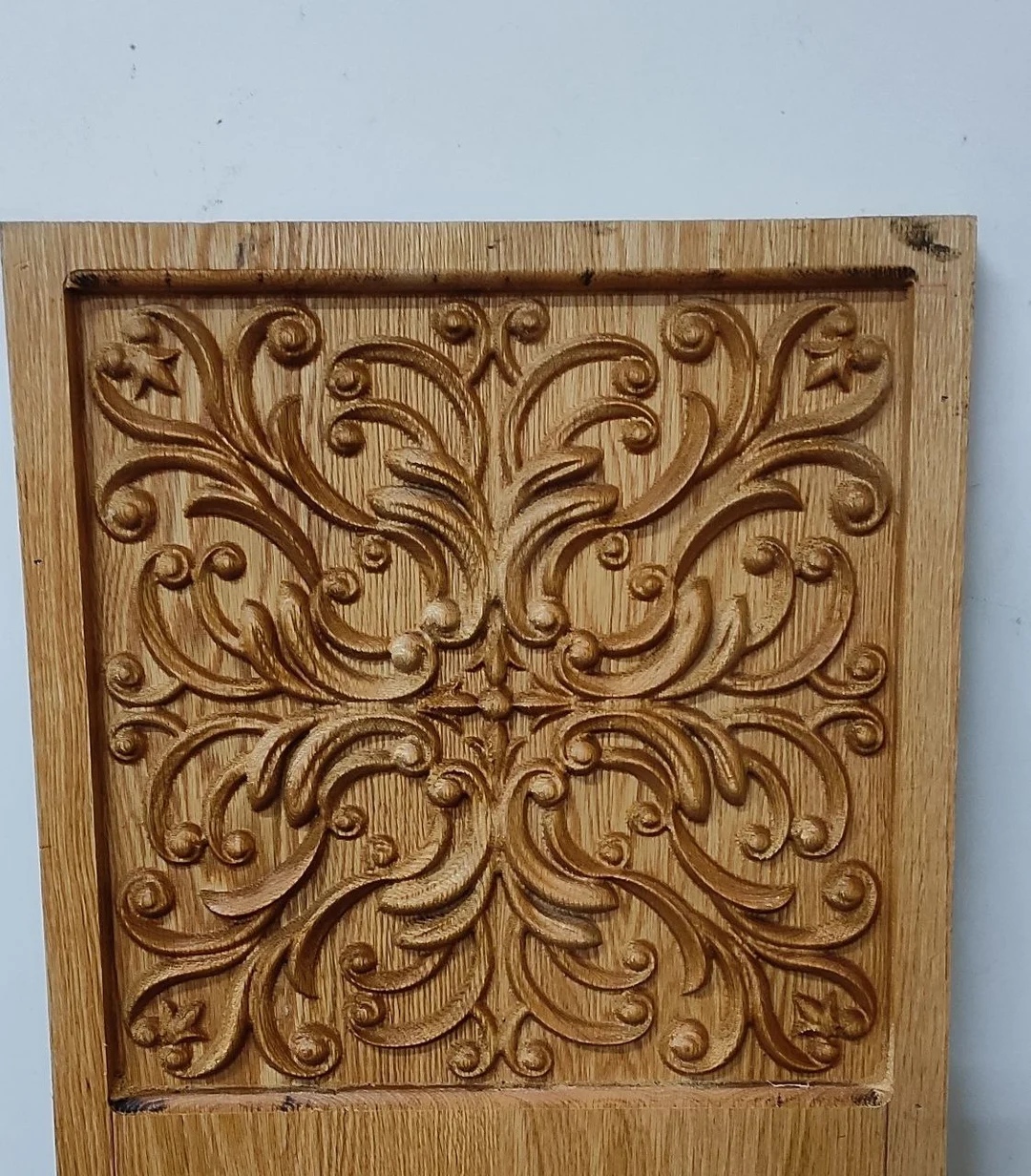 A customer asked me for a door carving...... So I said "say less" | Scrolller