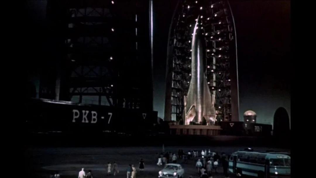 Launch pad from Russian movie Battle Beyond the Sun (1959) | Scrolller
