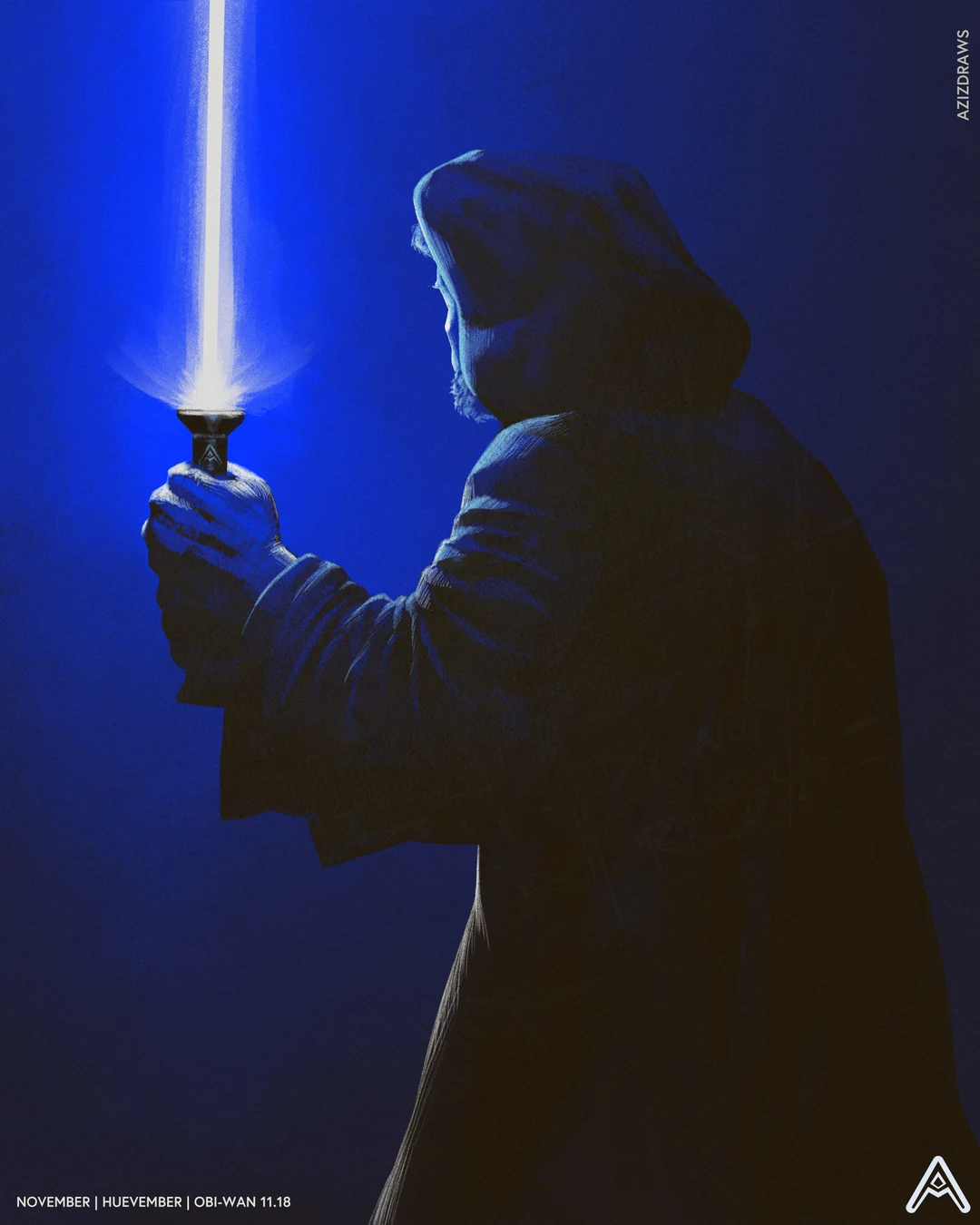 Obi Wan by Aziz Mbye | Scrolller