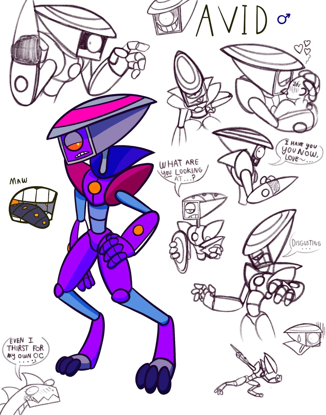 Avid the assassin robot | Scrolller