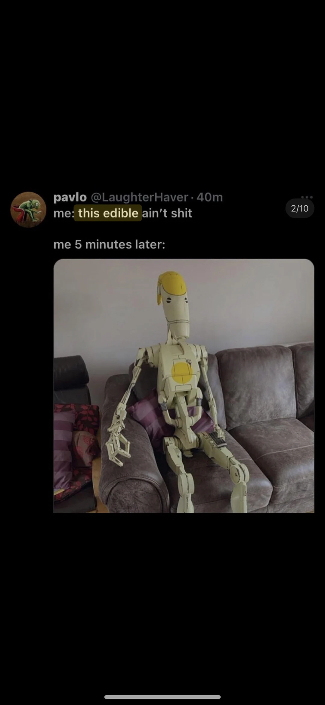 My first bad high | Scrolller