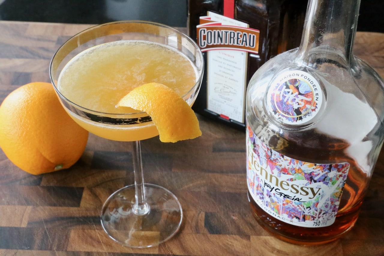 Hennessy Cognac Sidecar Cocktail | Scrolller