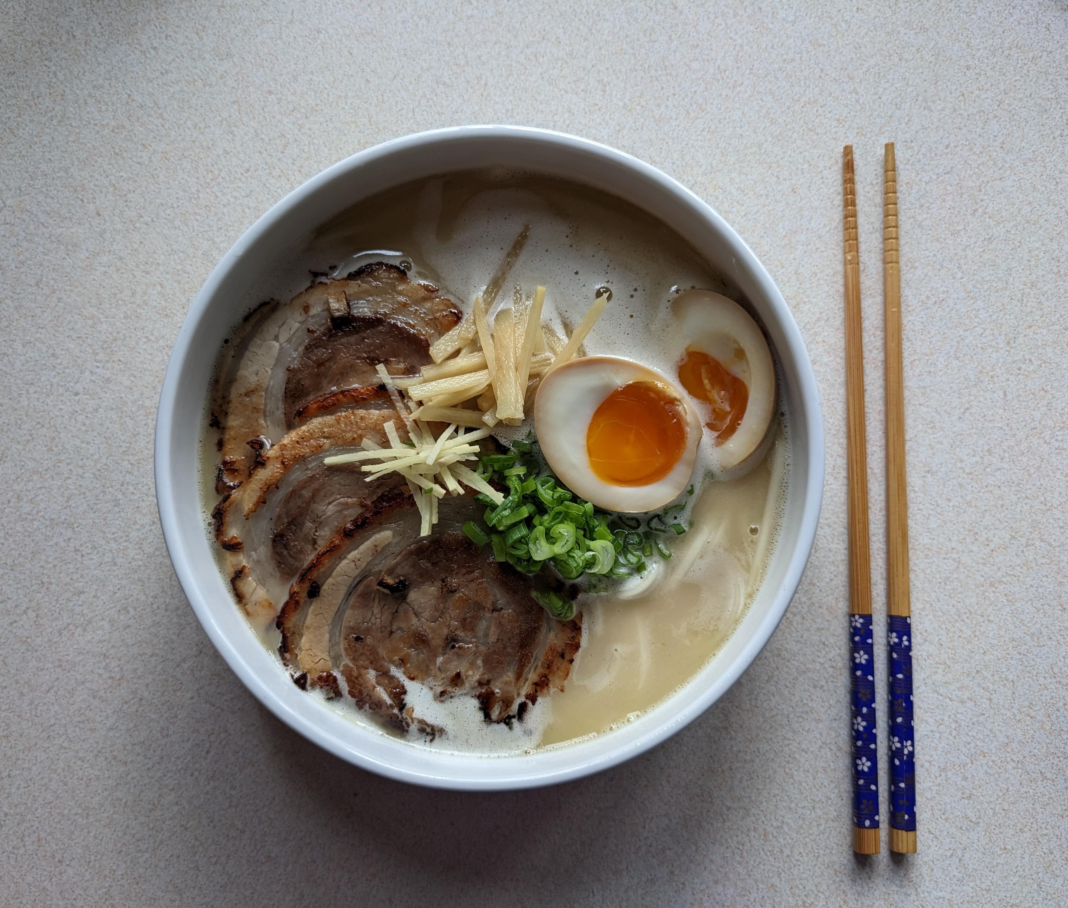 First completely homemade Tonkotsu-Ramen! | Scrolller