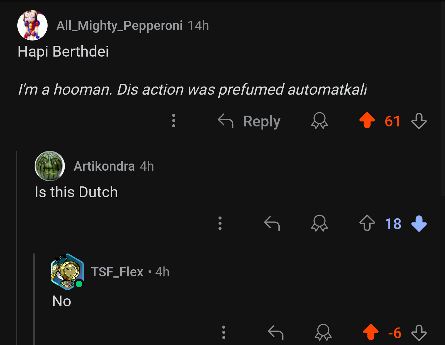 Help, is this Dutch? | Scrolller