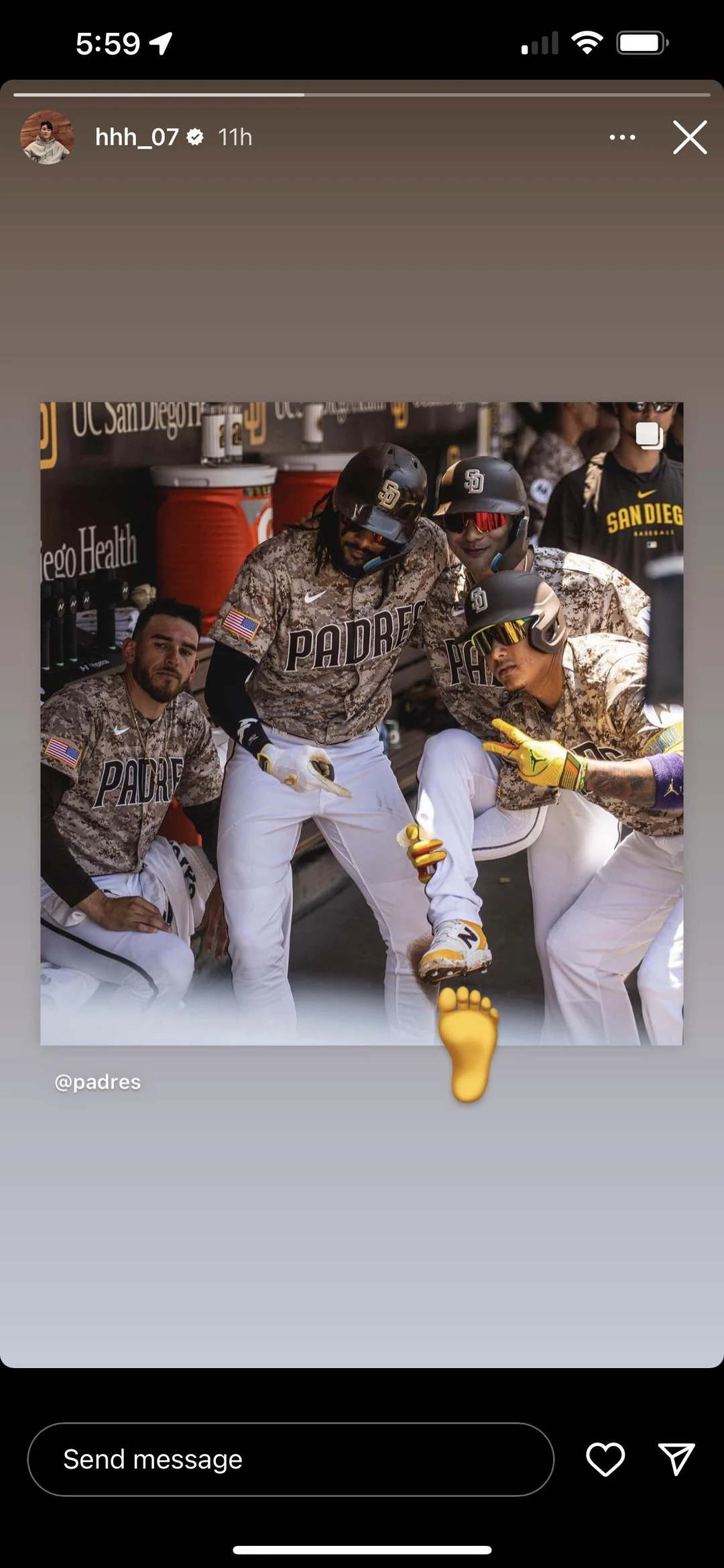 Legendary pic from our kings instagram. | Scrolller