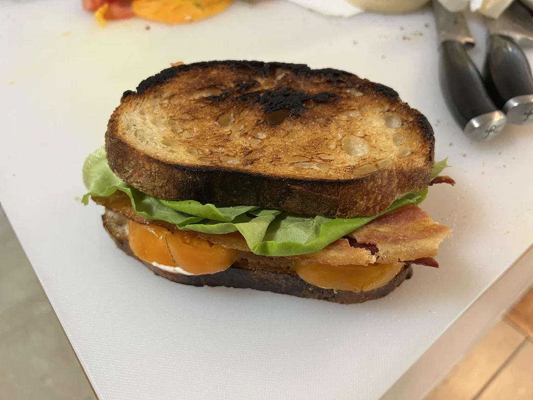 [homemade] BLT on sourdough | Scrolller
