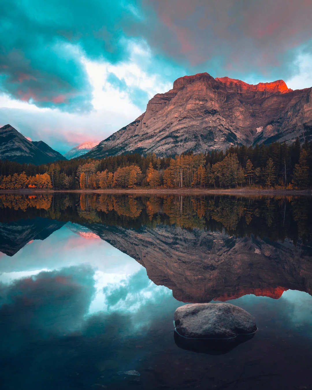 Sunrise at Wedge Pond, Alberta [2160x2700] [OC] | Scrolller