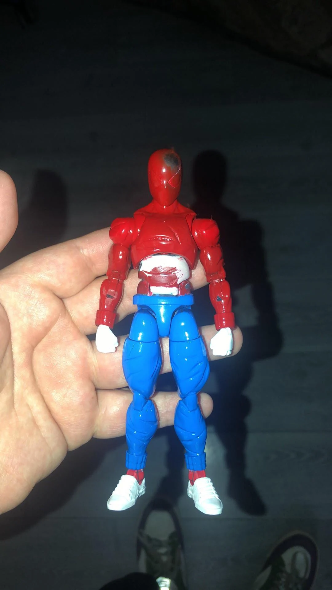 Wrestler spidey WIP | Scrolller