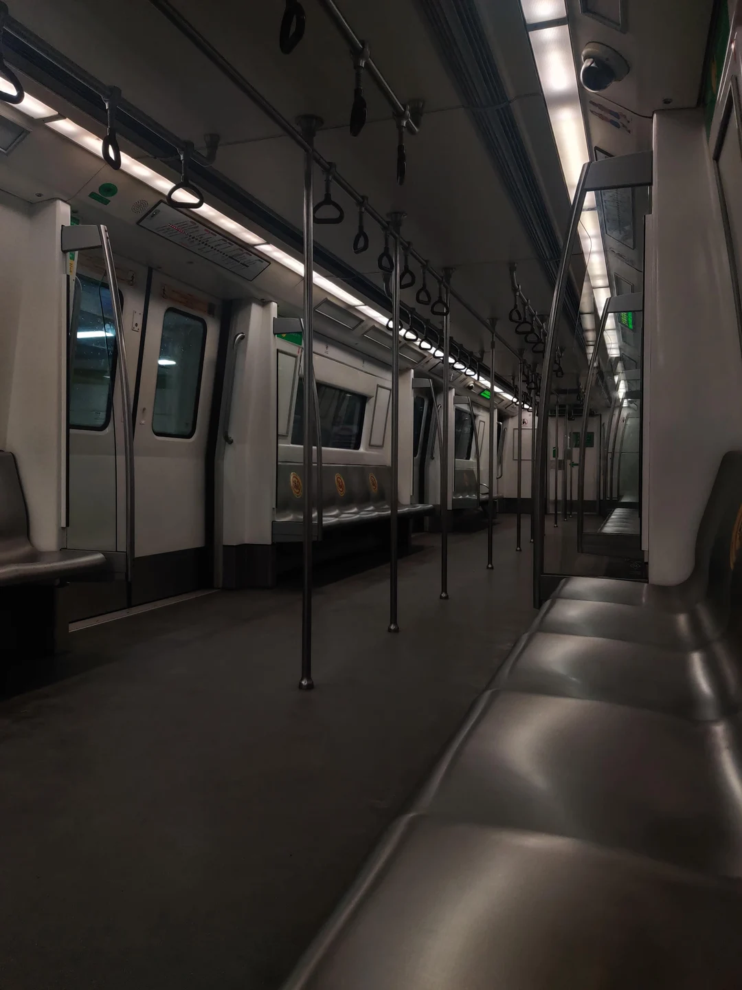 Last metro of the day. Empty coach. | Scrolller